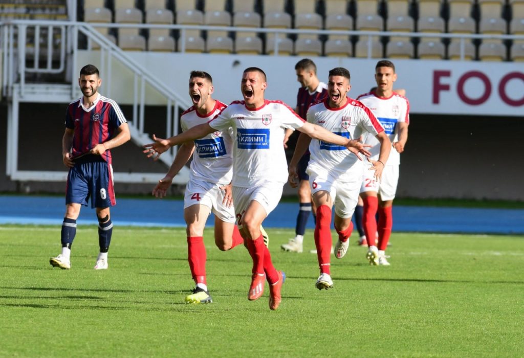 Kavadarci lit up in pyrotechnic spectacle celebrating Tikvesh Football ...